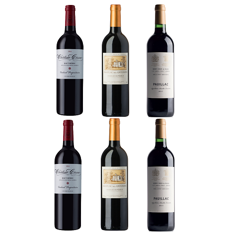 Bordeaux Red 2015 Mixed Case - 6 bottles — Fine Wine Direct